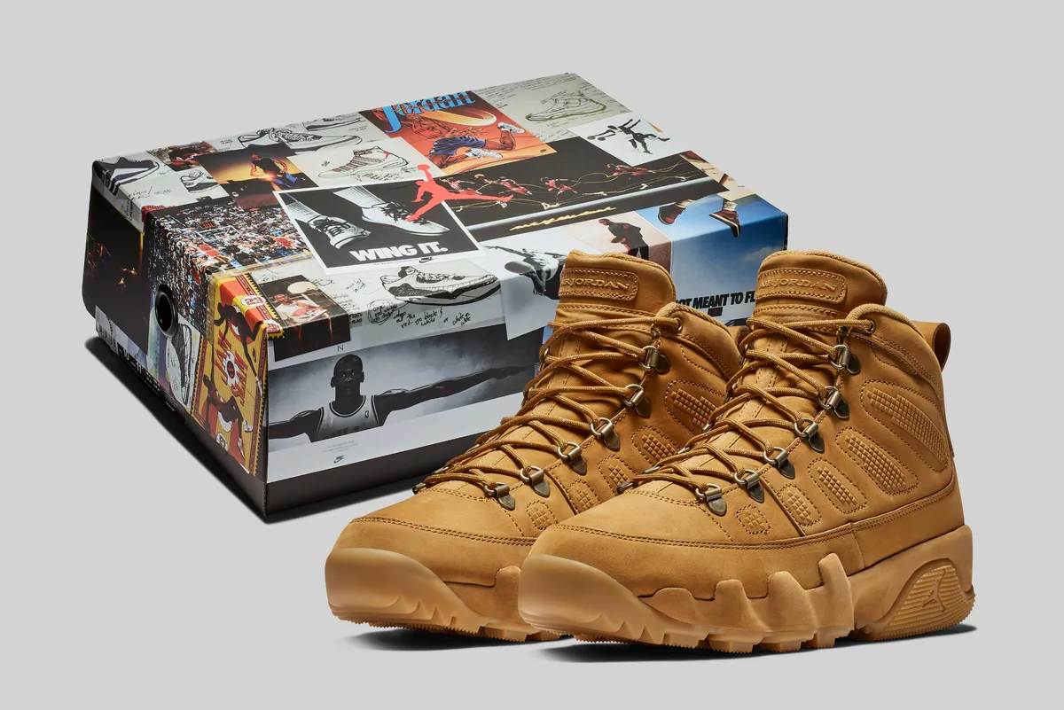 11/27発売 AIR JORDAN 9 RETRO BOOT NRG / エア ジョーダン 9 レトロ ブーツ NRG Wheat ...