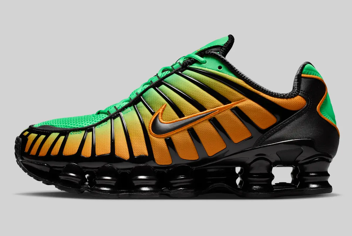 NIKE SHOX TL / ナイキ ショックス TL Green Shock Bright Ceramic Black | スニーカーラボ