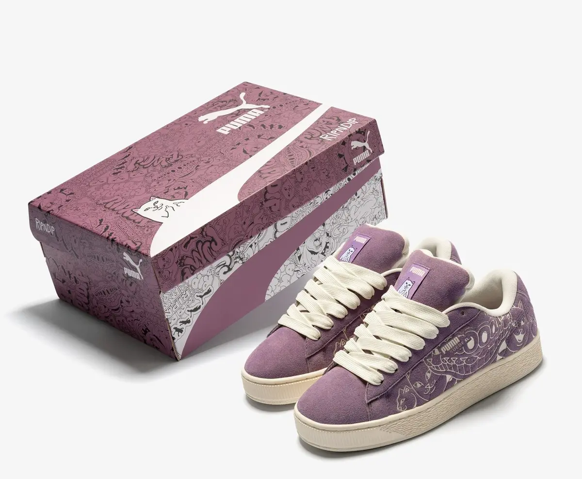 9/27発売 RIPNDIP x PUMA SUEDE XL / リップンディップ x プーマ スウェード XL Raisin | スニーカーラボ