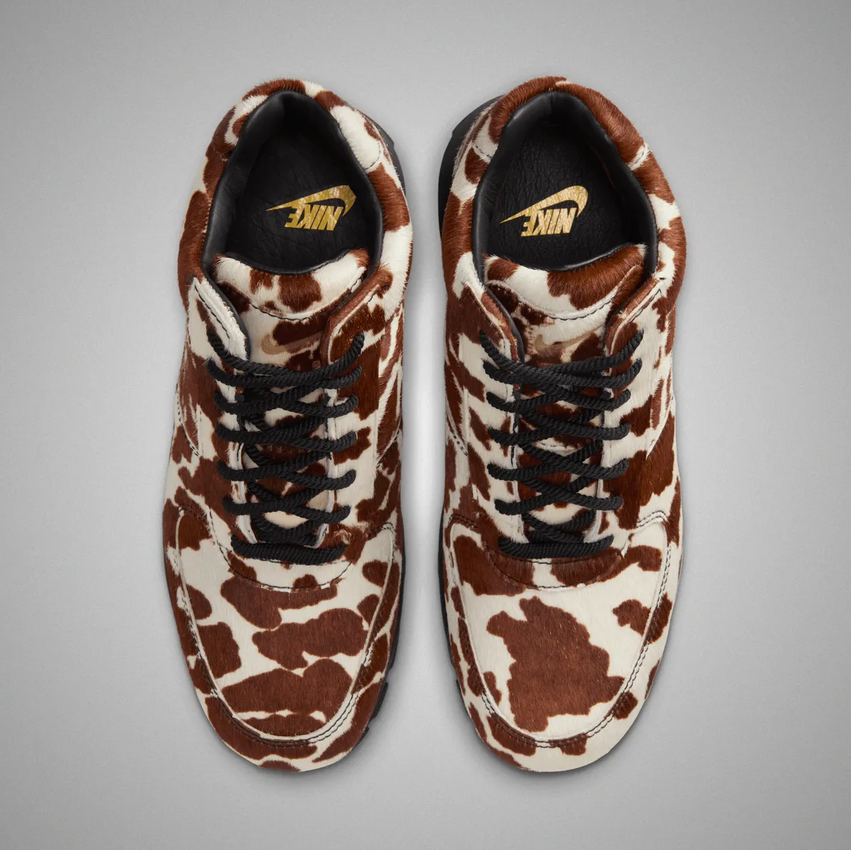 NIKE AIR MAX GOADOME / ナイキ エア マックス ゴアドーム Pony Hair Cow Print Sail Cacao ...