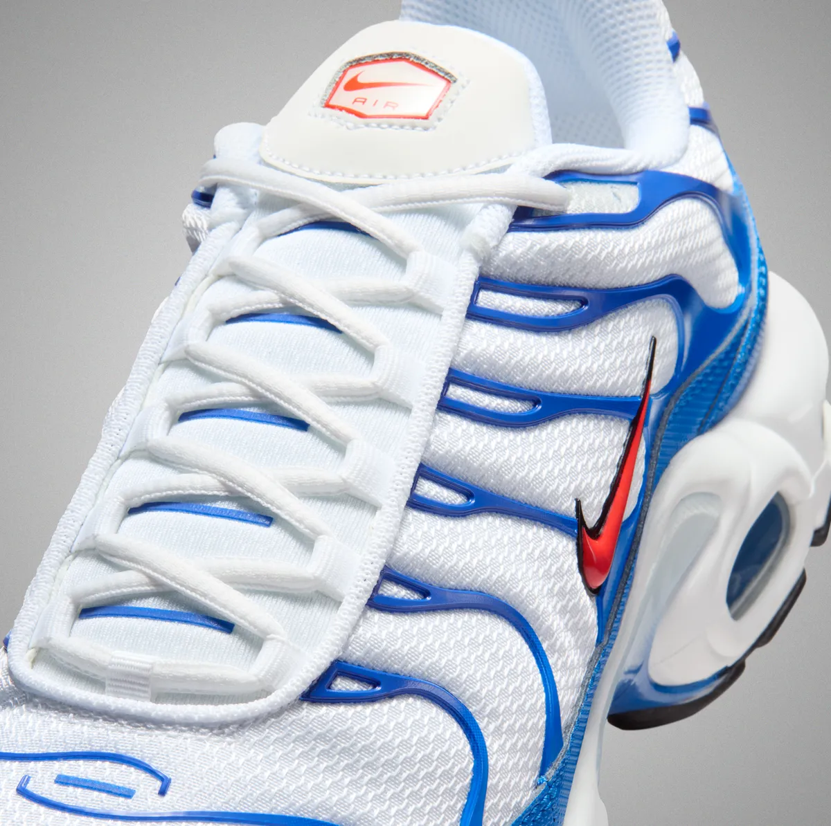 NIKE AIR MAX PLUS / ナイキ エア マックス プラス White Signal Blue Old Royal Team ...