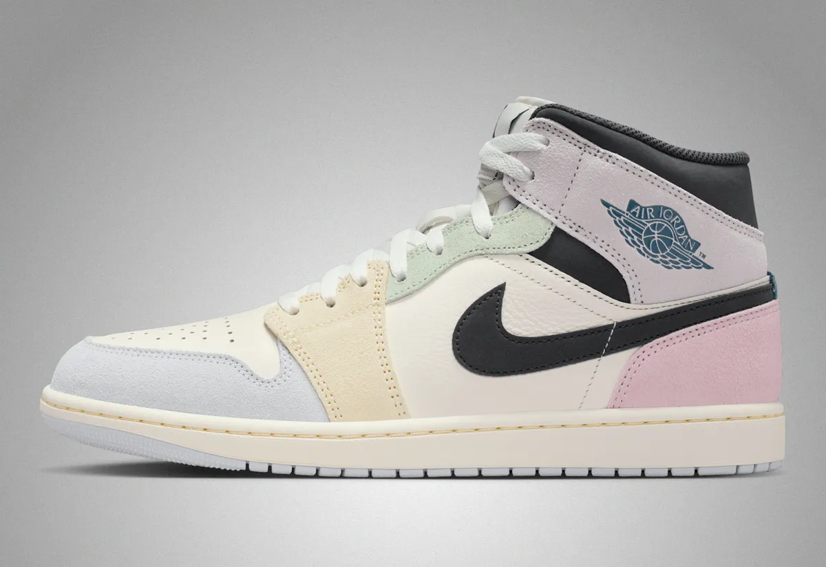 AIR JORDAN 1 MID SE / エア ジョーダン 1 MID SE Sail Anthracite Halo Jade Iced Jade IB7110-100 | スニーカーラボ