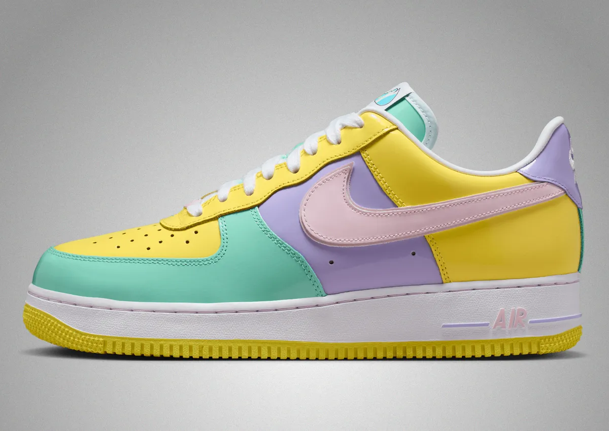NIKE AIR FORCE 1 '07 / ナイキ エア フォース 1 '07 Easter Yellow Pulse Hydrangeas ...