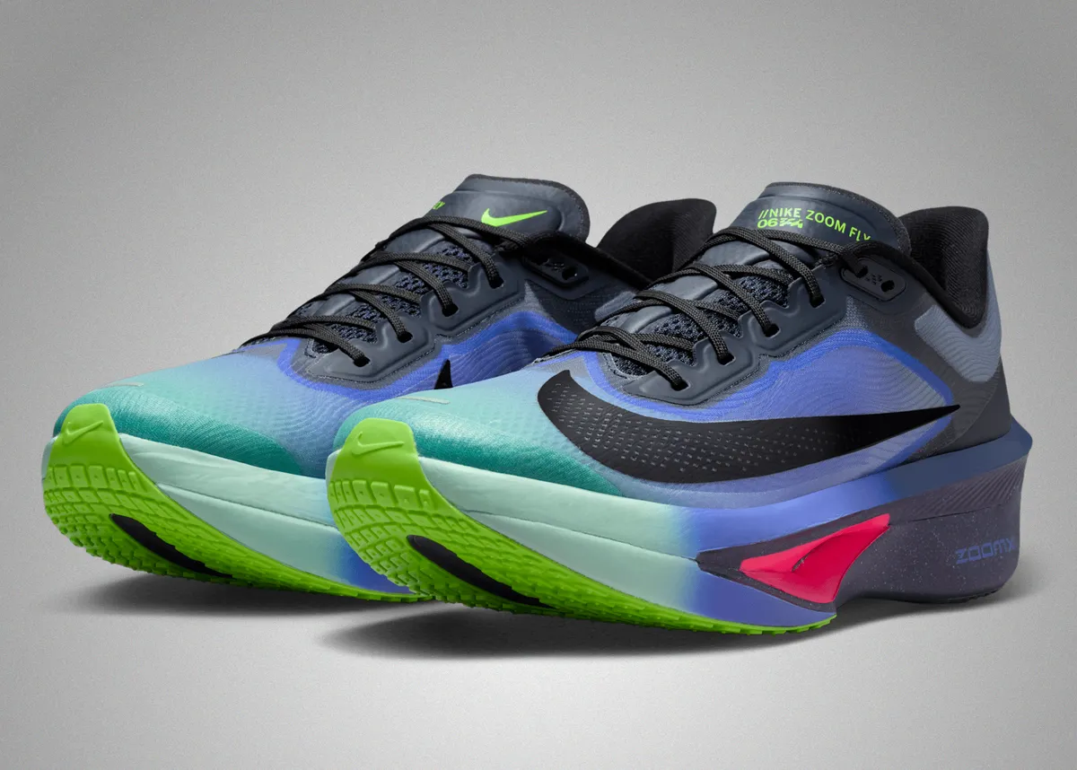NIKE ZOOM FLY 6 / ナイキ ズーム フライ 6 Dark Obsidian Racer Blue Emerald Rise Black | スニーカーラボ