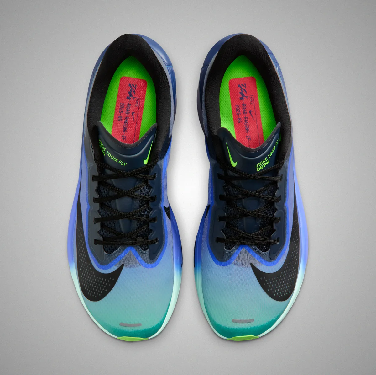 NIKE ZOOM FLY 6 / ナイキ ズーム フライ 6 Dark Obsidian Racer Blue Emerald Rise Black | スニーカーラボ