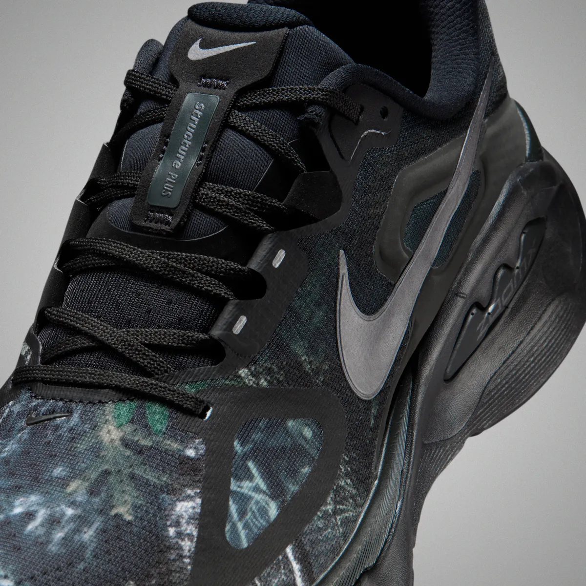 NIKE STRUCTURE PLUS / ナイキ ストラクチャー プラス Black Dark Smoke Grey Anthracite ...