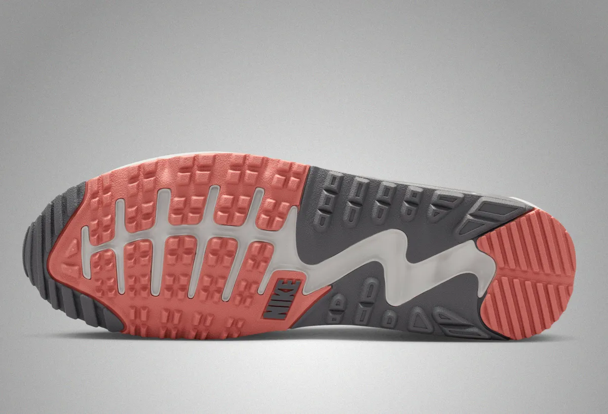 2/1発売 NIKE AIR MAX 90 GOLF / ナイキ エア マックス 90 ゴルフ Photon Dust Red ...