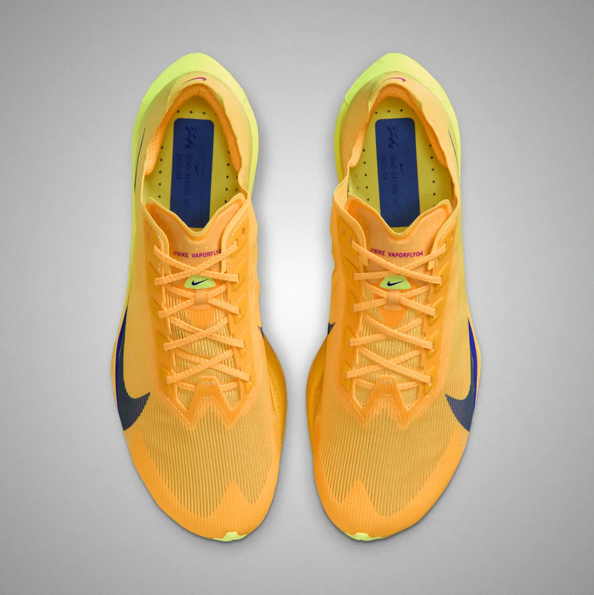 NIKE VAPORFLY 4 / ナイキ ヴェイパーフライ 4 Citron Pulse Laser Orange Volt Ice ...